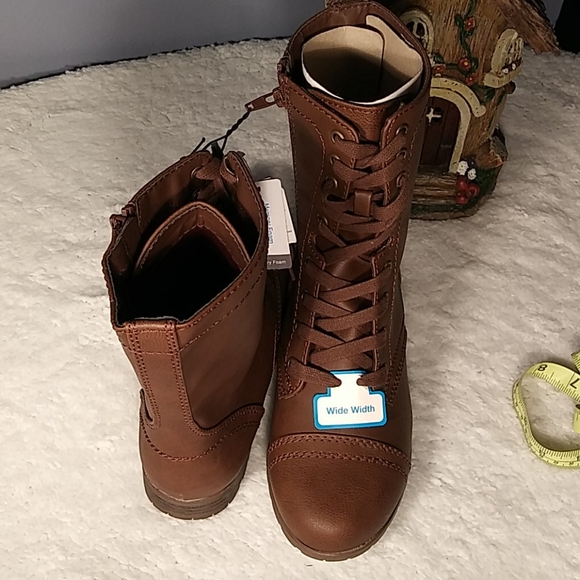 Time and Tru | Shoes | Time And Tru Womens Brown Boots 8w | Poshmark